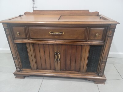 Magnavox MCM Stereo Console Record Player Credenza Vintage 1971 | eBay