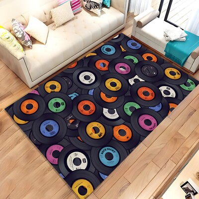 Music Rug, Record Rug, Album Rug, Office Decor Rug, Modern Art Rug ...