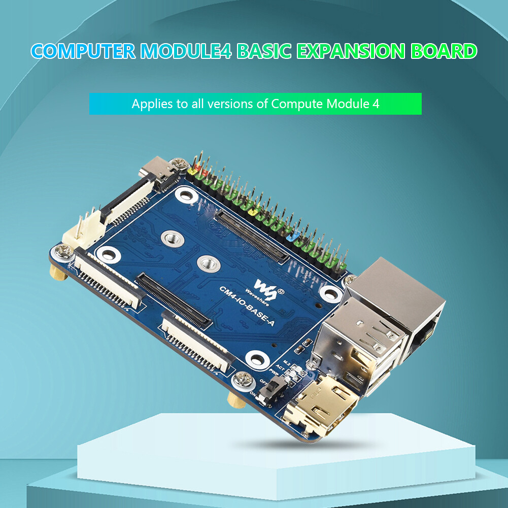 Mini Base A Type USB IO Expansion Board for Raspberry Pi Compute Module ...