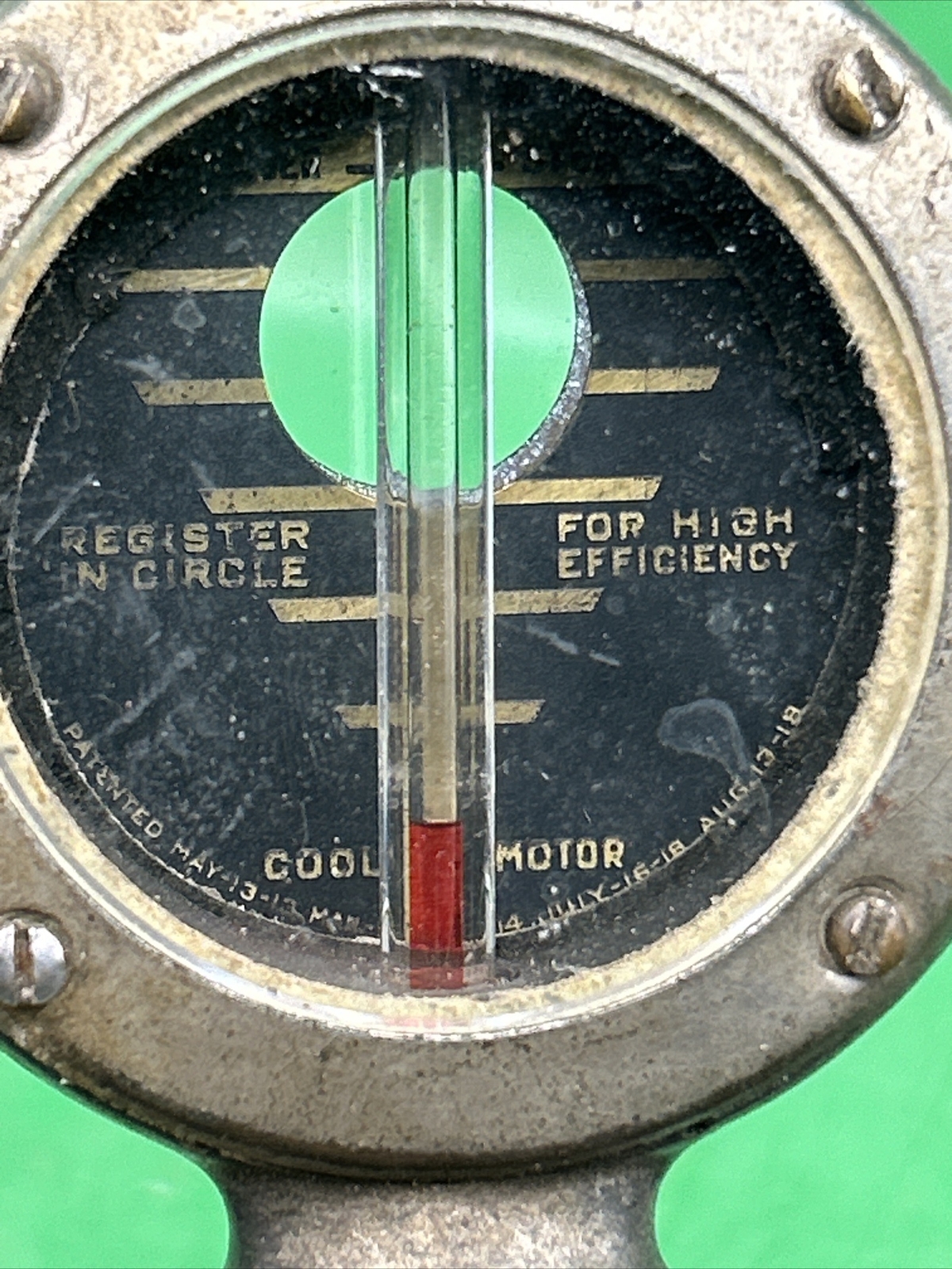 Model T Ford Special Motometer Winged Vintage Antique Radiator Cap Hood ...