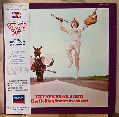 The Rolling Stones Get Yer Ya-Ya's Out Japan Vinyl LP Obi L20P1021 | eBay