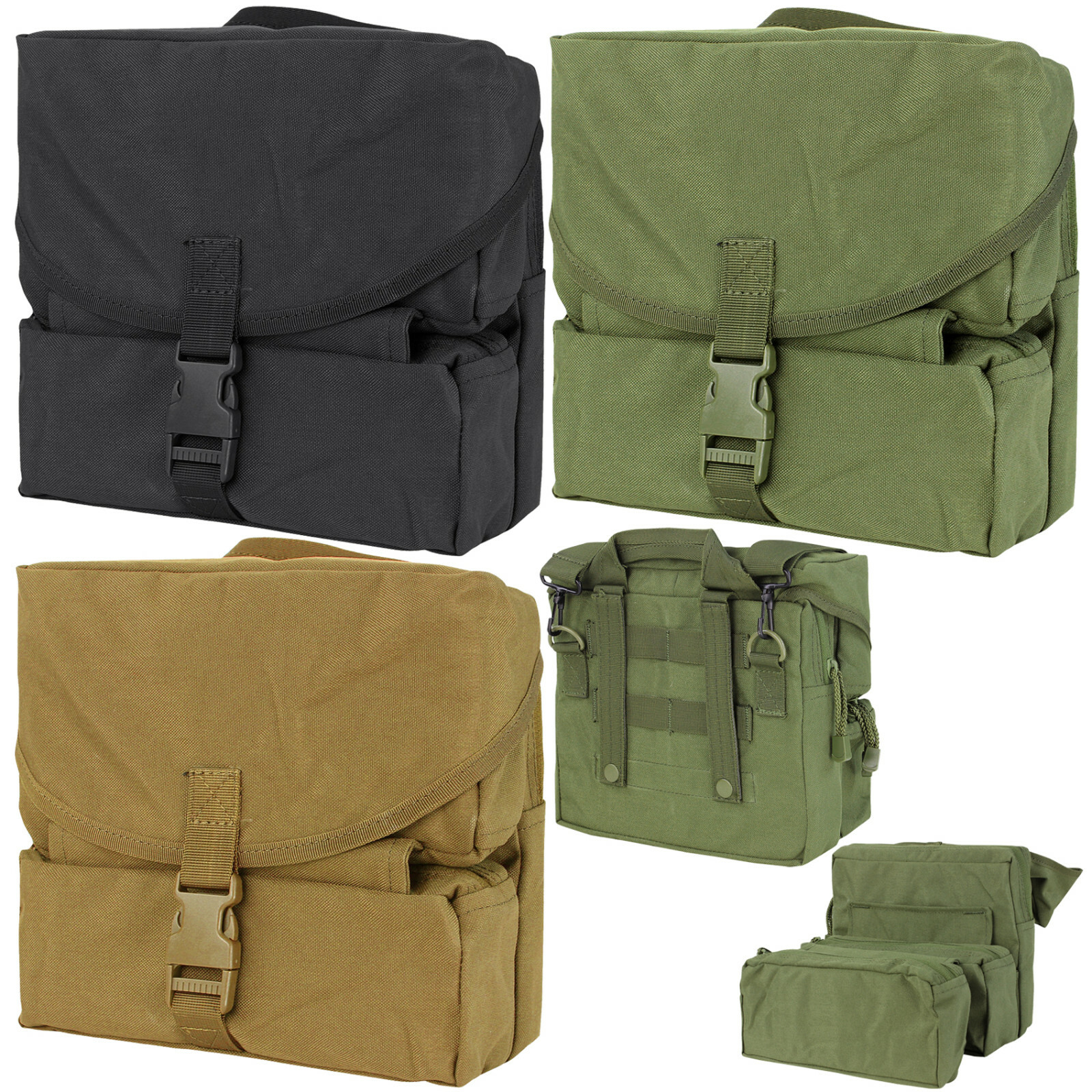 Condor MA20 Tactical MOLLE Modular Tri-Fold Out Medical EMT EMS Medic ...