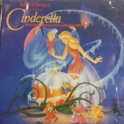 Cinderella Original Motion Picture Soundtrack CD Walt Disney Classic ...