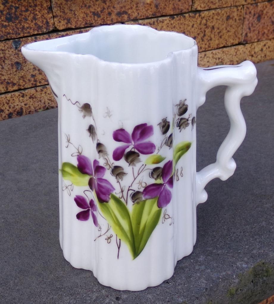 Vintage Violets Pattern 5" Jug Pitcher | eBay