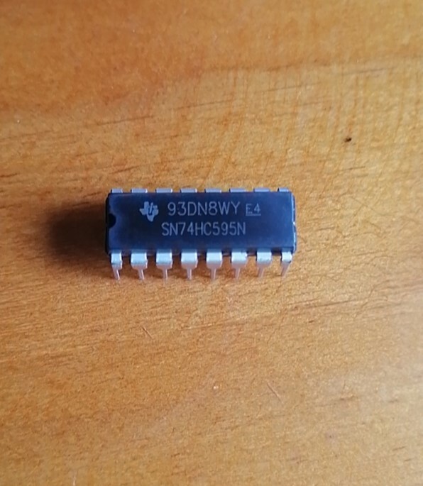10PCS IC 74HC595 74595 SN74HC595N 8-Bit Shift Register DIP-16 | eBay ...