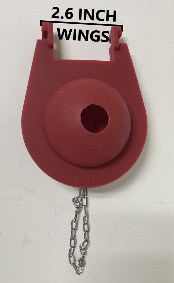 Universal Rubber Silicone Flapper - Only fits a round overflow tube ...