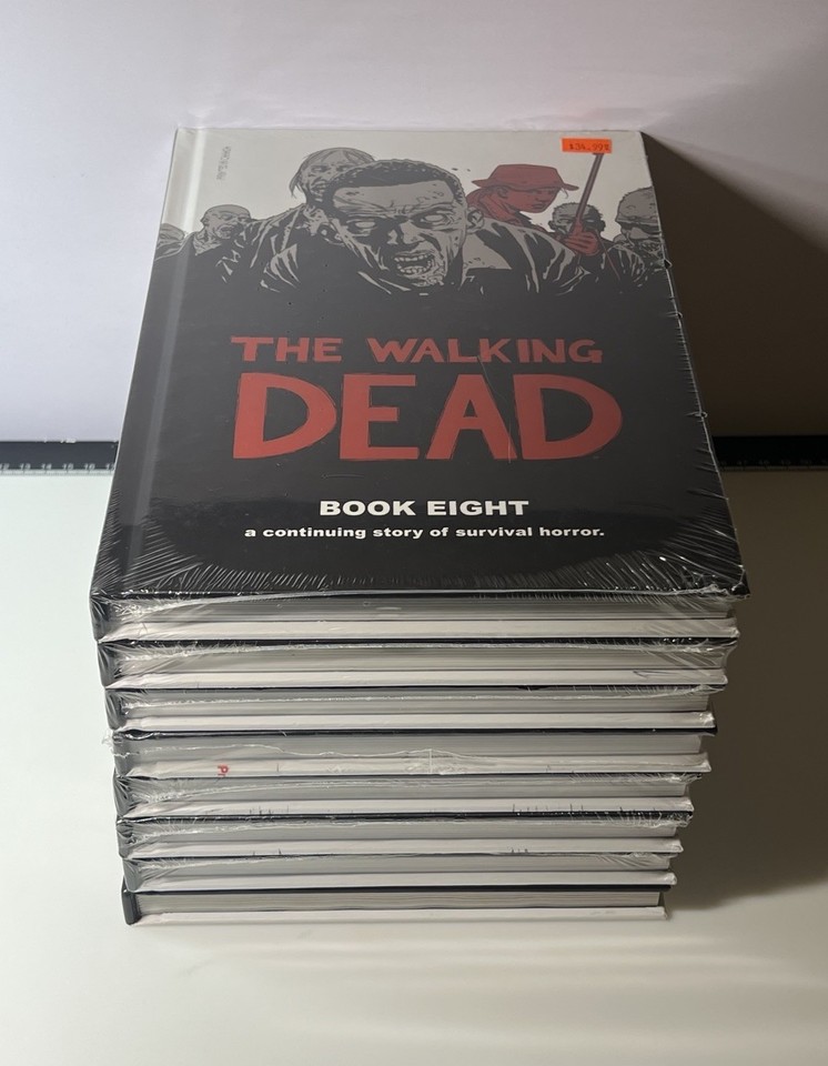 Walking Dead Graphic Novels Comics Illustrated Lot Of 1-8 Hardcover ...