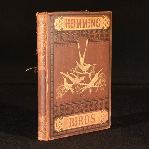 1856 Humming Birds H G Adams First Edition Illustrated Hand Coloured ...