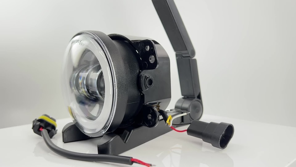 Pair 4" Inch LED Driving Fog Light Spot pods For Toyota Tundra Tacoma ...