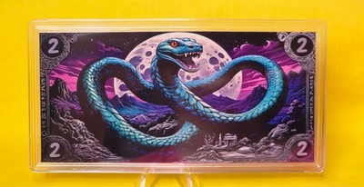 2025 Cool2Coin Year of the Snake Banknote ~ 10 gram PROOF | eBay