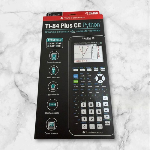 Texas Instruments TI-84 Plus CE Graphing Calculator Python BRAND NEW ...