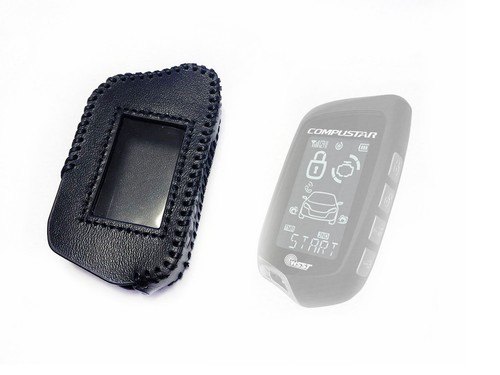Leather Case for Compustar RFX-2WT9-FM remote Compustar T9 2 Way Remote ...