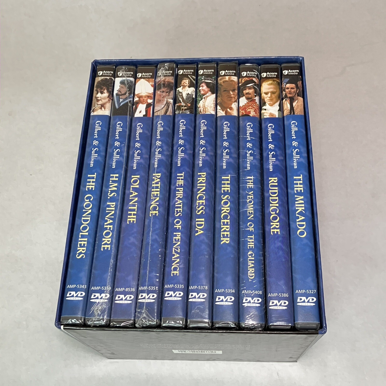 Gilbert Sullivan: Master Collection (DVD, 2002, 10-Disc Set) for sale ...