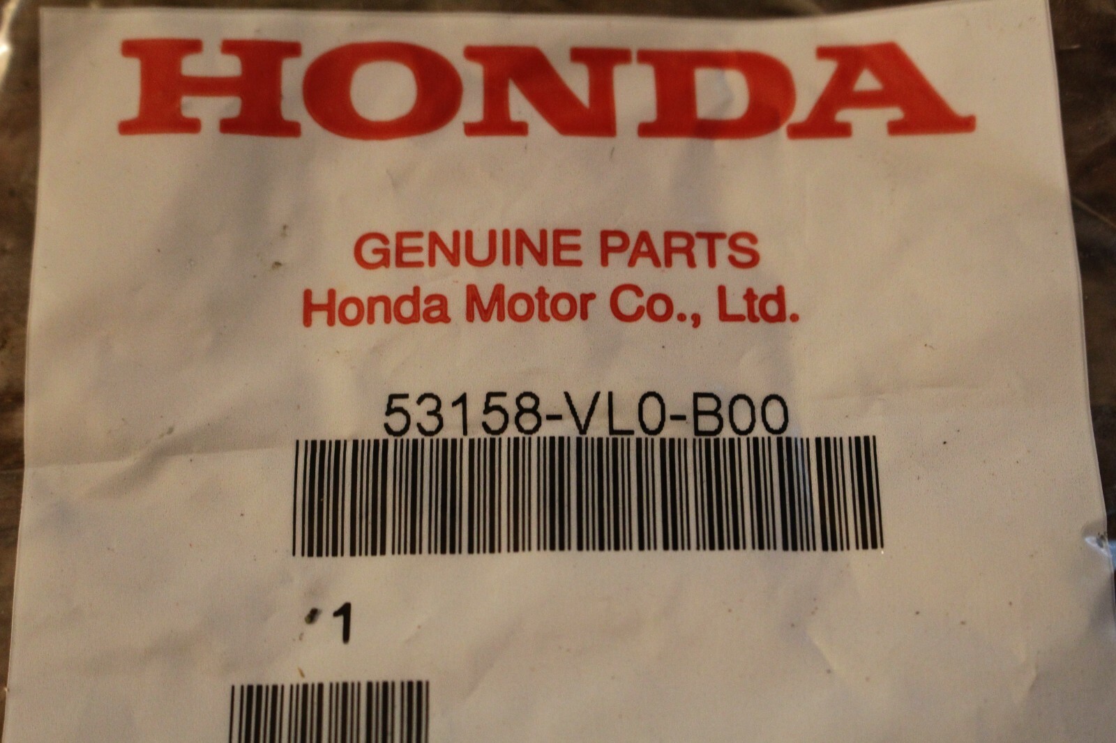 OEM Honda 8mm Pin 53158-vl0-b00 Hd4 for sale online | eBay