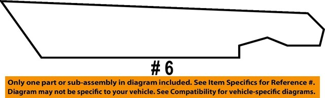 BMW Genuine Insert Bumper Front Left E90 E91 51117134097 for sale ...