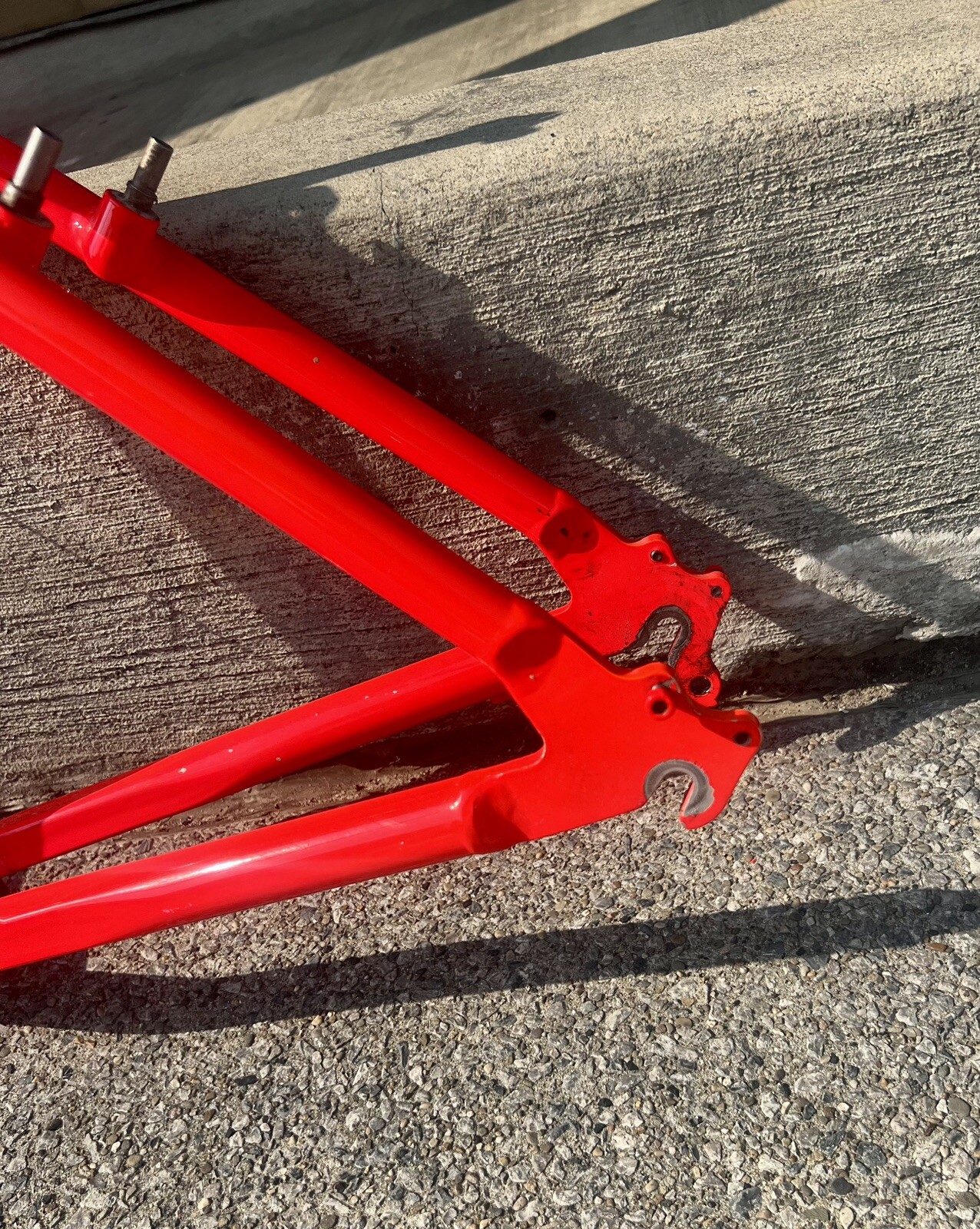 Late 80s early 90s medium KLEIN Pinnacle MTB frame 17" vintage aluminum ...