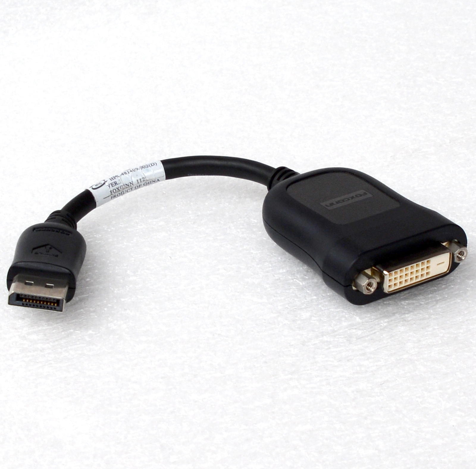 Adaptador De Cable DisplayPort DVI Foxconn Hpk-481409-002 | eBay