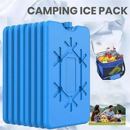 2 Pcs Ice Pack For Coolers Ice Pack for Launch Box Freezer Packs Ultra ...