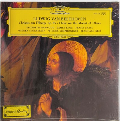 Beethoven Christus am Olberge op. 85 Klee Wiener Symph. DG 2530228 ...
