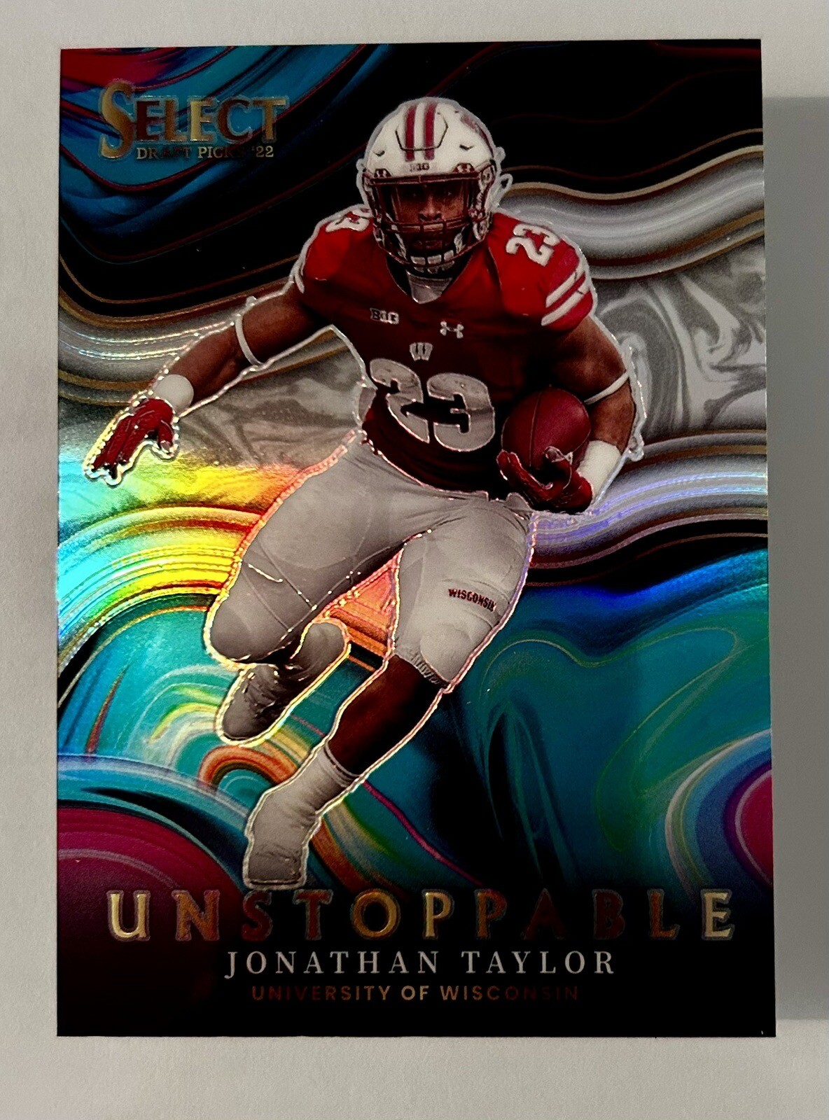 2022 Select Draft Picks Silver Prizm Unstoppable #US-JT Jonathan Taylor ...