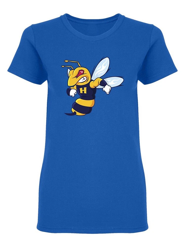 Blue Hornet Mascot