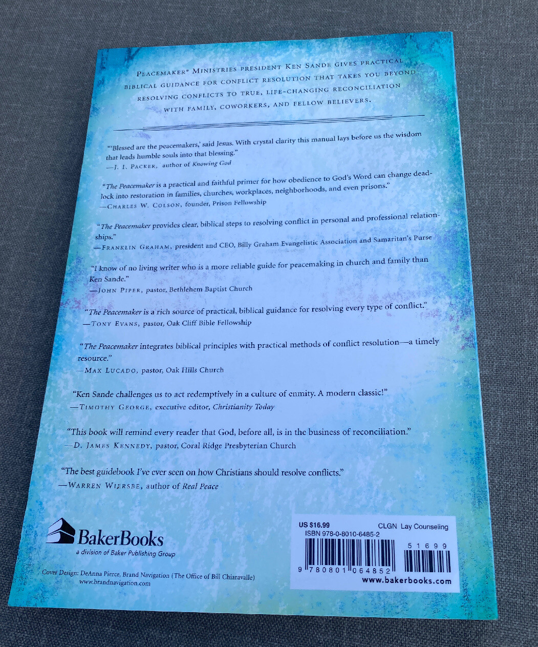 The Peacemaker : A Biblical Guide to Resolving Personal Conflict by Ken ...