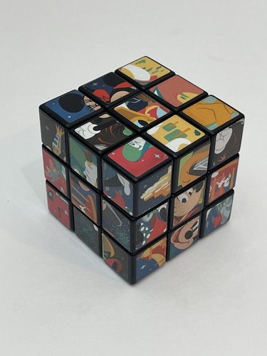 Disney Theme Parks Edition Rubik's Rubix Cube Mickey Minnie Daffy Goofy ...