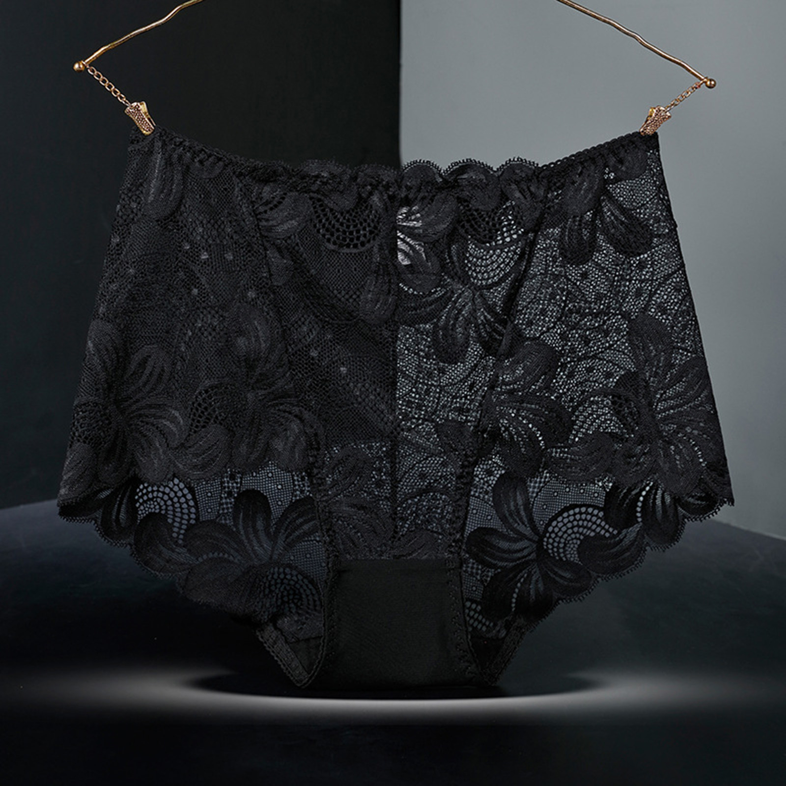 Women Briefs High Waist Daily Wear Lace Stitching Ladies Briefs ...