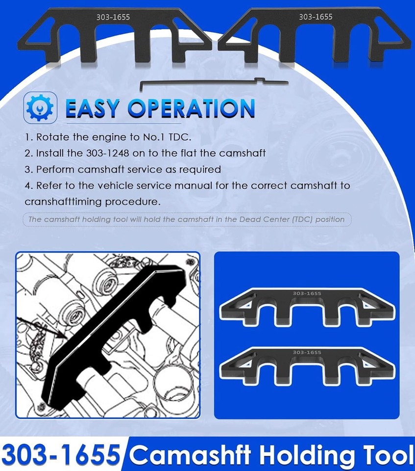 303-1655 Camshaft Holding Alignment Timing Tool For Ford 3.5L Upgraded ...