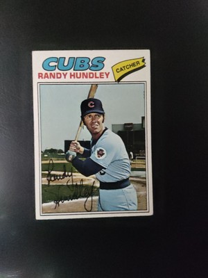 1977 Topps RANDY HUNDLEY Chicago Cubs #502 NM read description | eBay