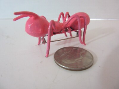 Pink Ant pin brooch 2.25" long - KP | eBay