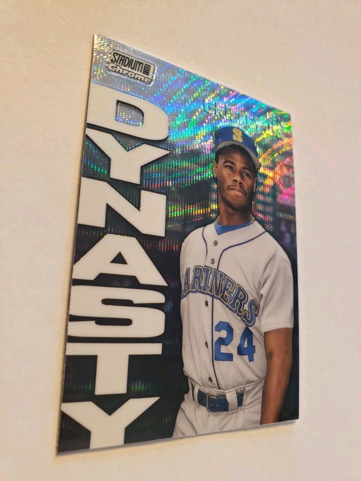 WAVE REFRACTOR 2022 Stadium Club Chrome Dynasty And Destiny Ken Griffey Jr #3A | eBay