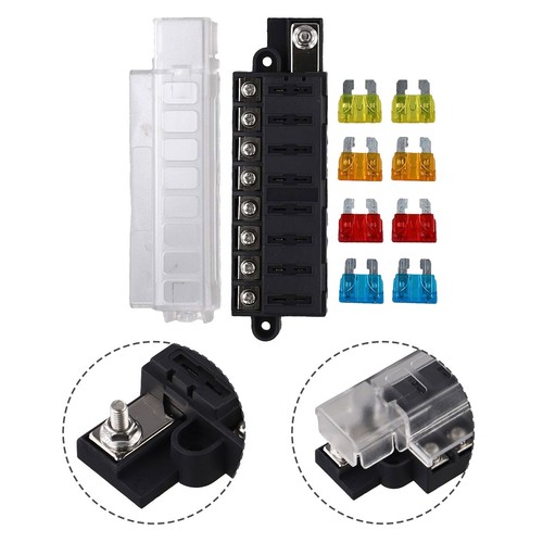 Efficient Wiring Solution 8 Gang Fuse Box Compatible with Standard ...