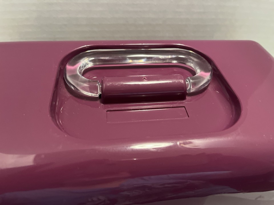 Caboodles Vtg On The Go Makeup Case Organizer With Mirror Purple ...