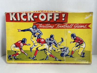 Vintage Kick-Off Thrilling Football Board Game 1941 Corey Games Rare ...
