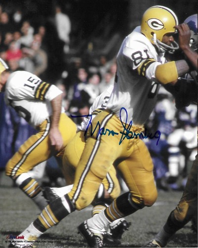 MARV FLEMING Autographed Signed 8" x 10" Photo Green Bay Packers ...