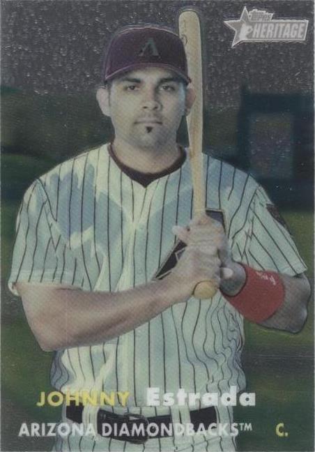 2006 Topps Heritage - Chrome Johnny Estrada #80 /1957 for sale online ...
