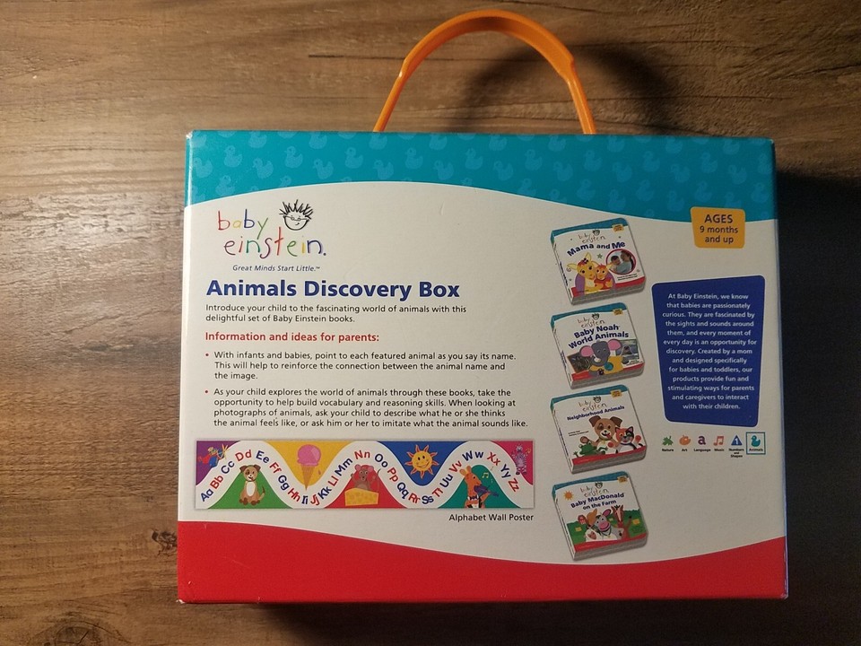 Baby Einstein Animals Discovery Box by Julie Aigner-Clark and Nadeem ...