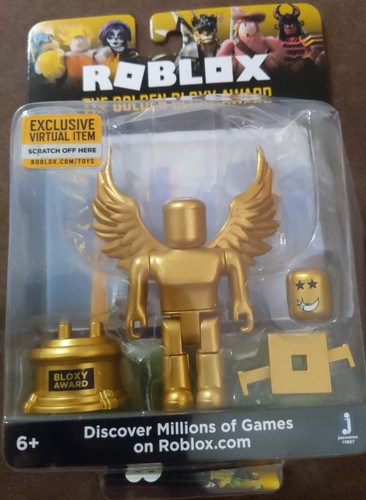Roblox Gold Collection The Golden Bloxy Award Exclusive Virtual Item ...