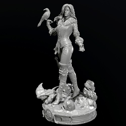 75mm Fantasy Raven Descending Orcs Unpainted Model Kits Unassembled ...