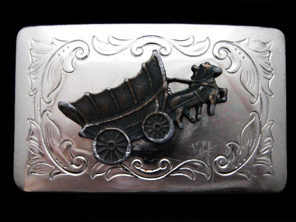 KK21151 VINTAGE 1970s WESTERN STYLE **COVERED WAGON**… - Gem