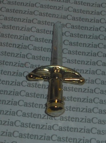 WEAPON KEN DOLL MATTEL ROMEO & JULIET FAUX GOLD SWORD FASHION ACCESSORY ...