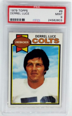 1979 Topps #9 Derrel Luce Card - Graded PSA 9 Mint | eBay