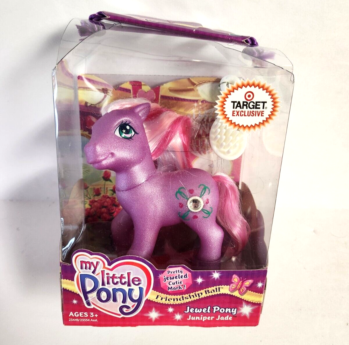 My Little Pony Juniper Jade G3 Jewel Pony 23449 Target Exclusive 2004 ...