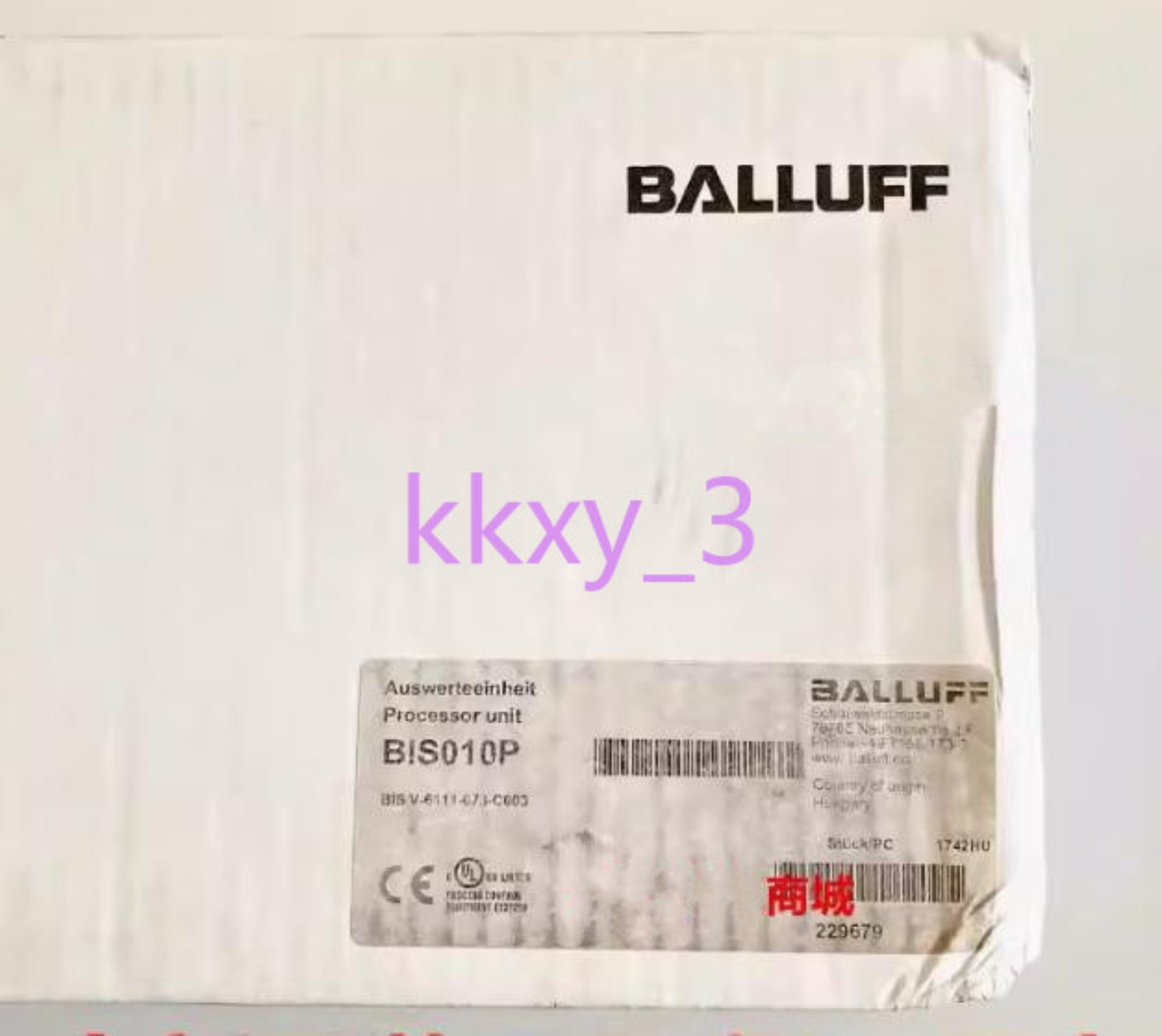 1 PCS NEW BALLUFF BIS V-6111-073-C003 BIS010P high-frequency processing ...