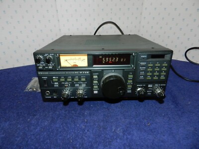ICOM IC-R71E HF -Shortwave Receiver-AM-SSB-CW-0,1-30MHz Tested W Box ...