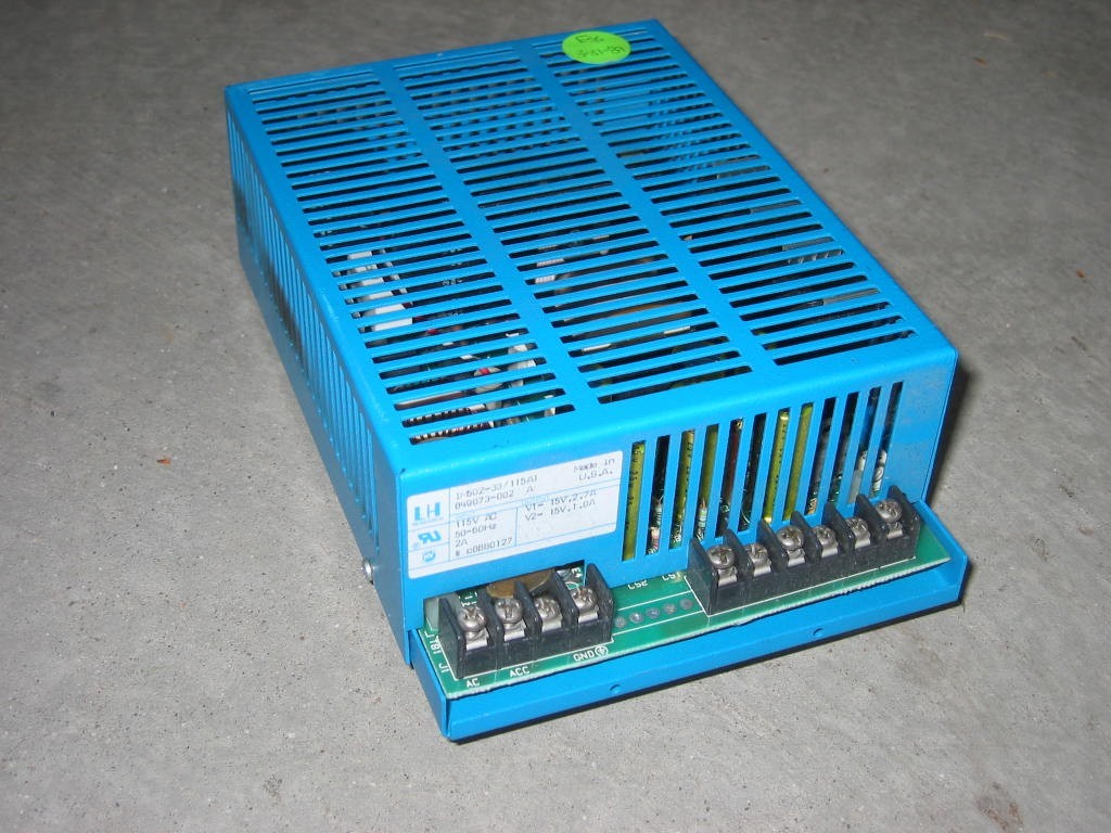INGERSOLL RAND -MICRO TAS PLUS Chassis 15vdc Power Supply PN: IM502-33 ...