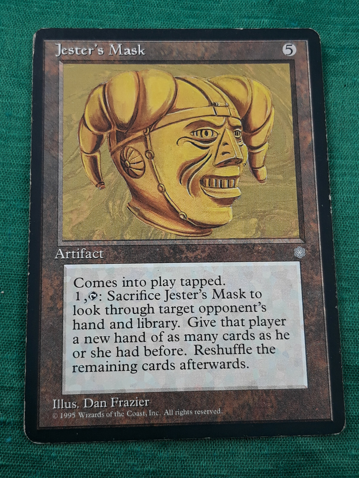 Jester's Mask (MTG, Magic the Gathering) Ice Age, ICE, LP (A) | eBay ...
