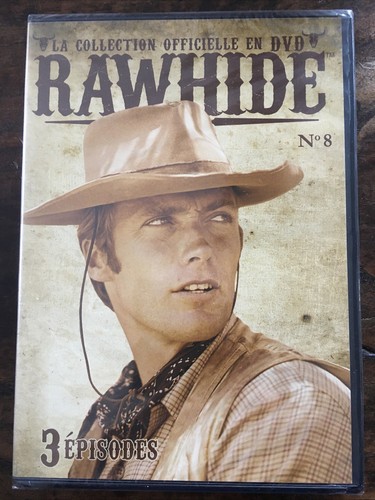 COLLECTION RAWHIDE ... DVD N°8 ( épisodes 22 à 24 ) ... CLINT EASTWOOD ...
