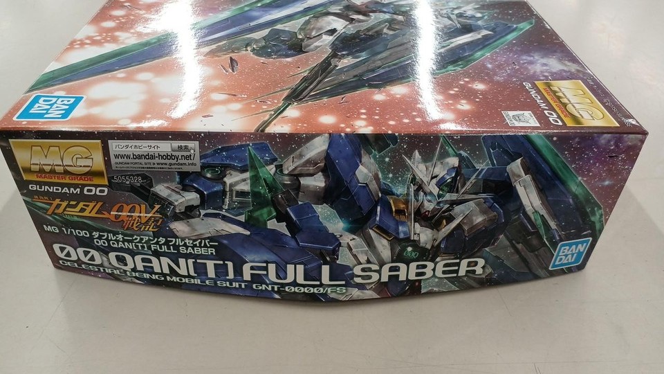 Gunpla Double O Quanta Full Saber Mg 1 100 Double O Quanta Full Sab ...